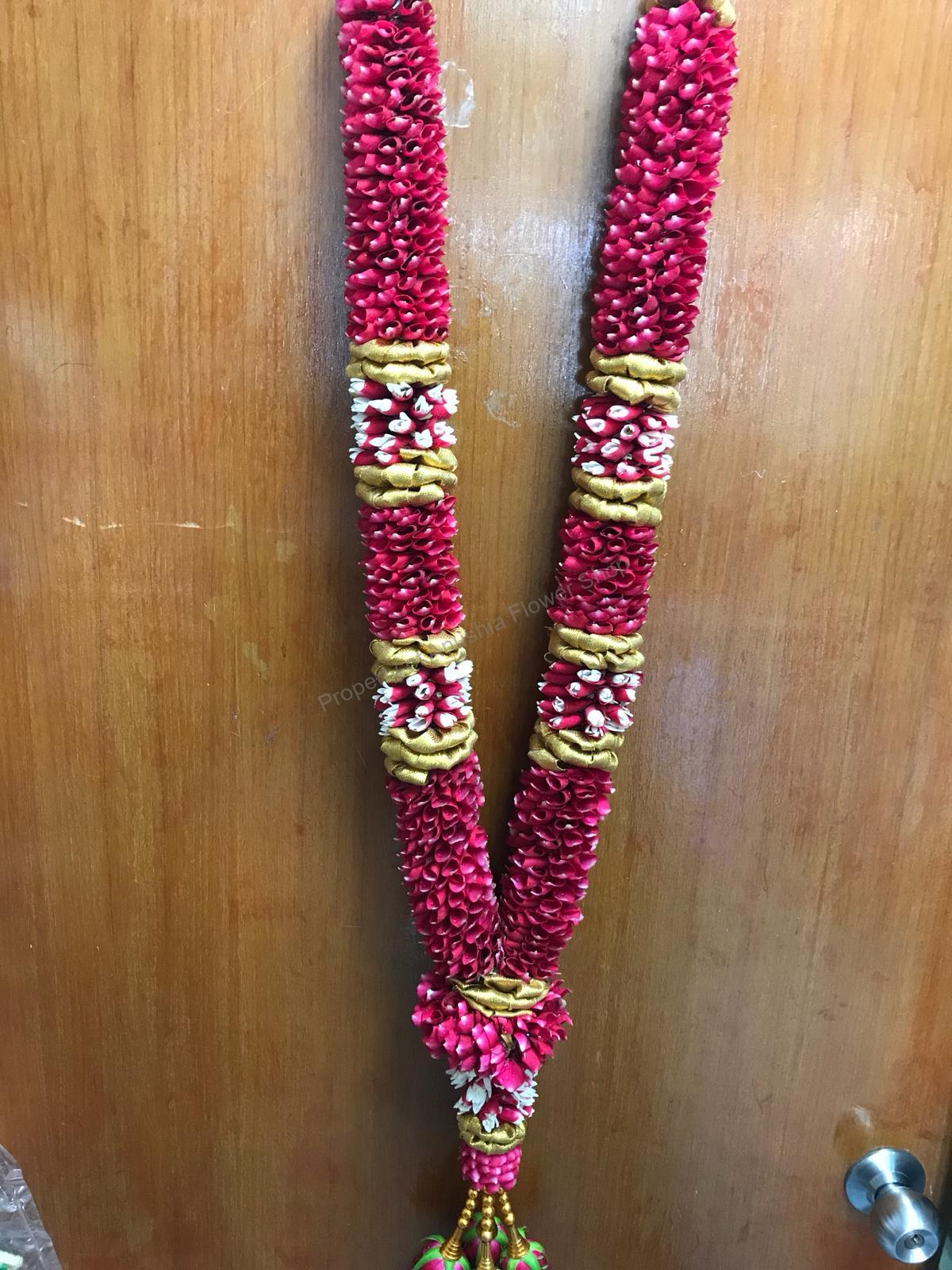 Customised Wedding Garlands – Anushia Flower Shop
