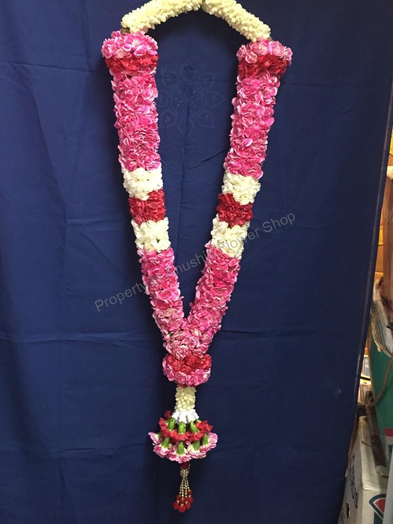 Customised Wedding Garlands – Anushia Flower Shop